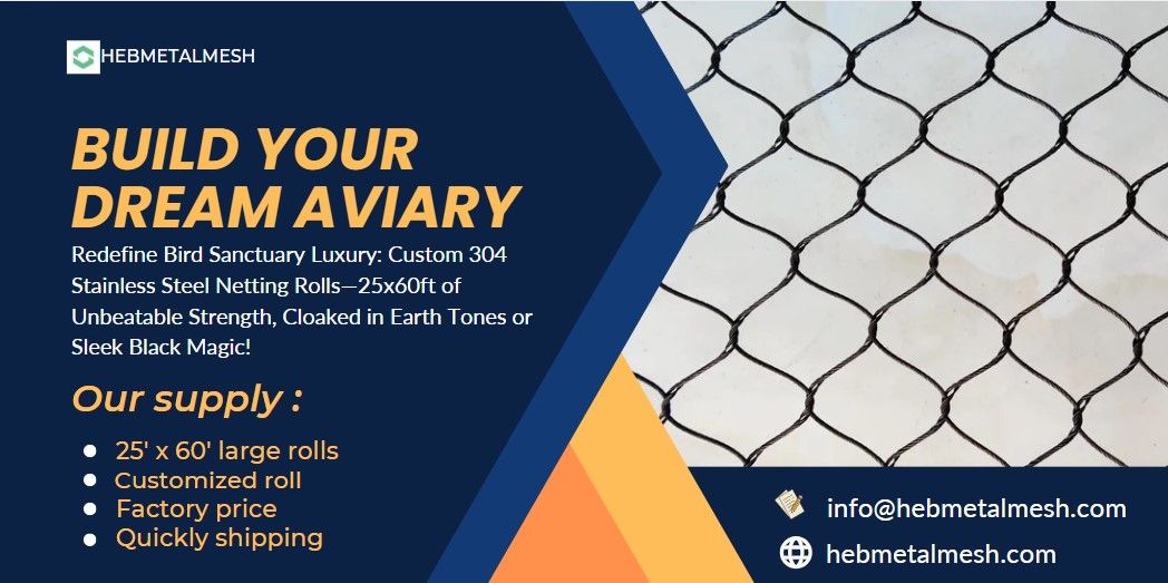 Aviary Bird Net: Essential for Bird Safety