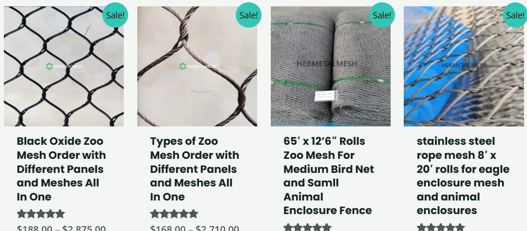 Enclosure Mesh: Essential for Wildlife Protection