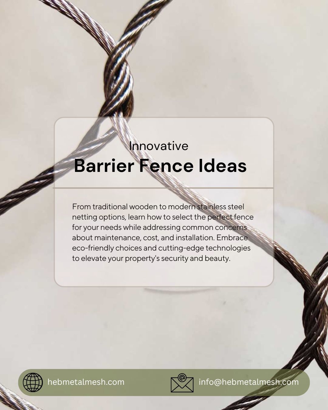 Zoo Mesh - A Better Animal Enclosure Fencing and Aviary Netting