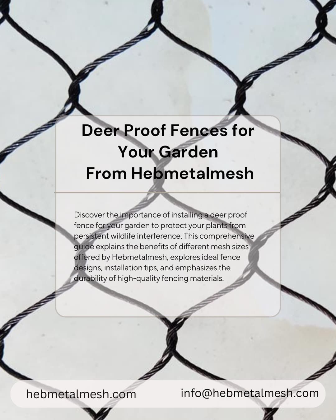 The Ultimate Guide to Deer Proof Fences for Your Garden