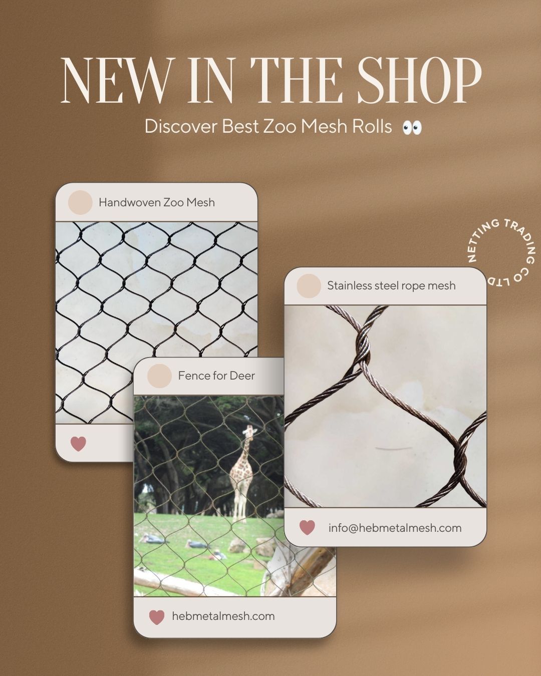 Fence for Elk Solution with Stainless Steel Cable Mesh