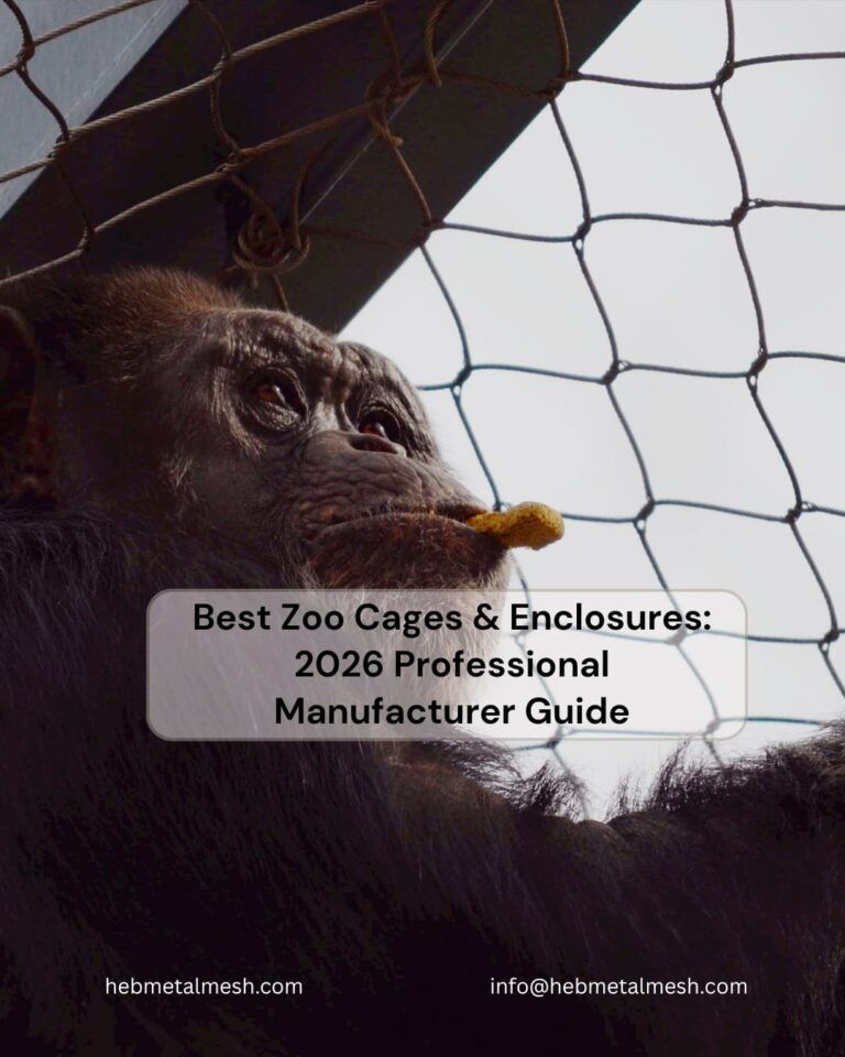 Zoo Mesh - A Better Zoo Enclosure and Aviary Netting